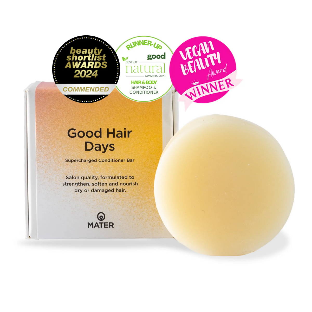 Mater Beauty Good Hair Days Conditioner Bar |Shop at Devoted to Pretty