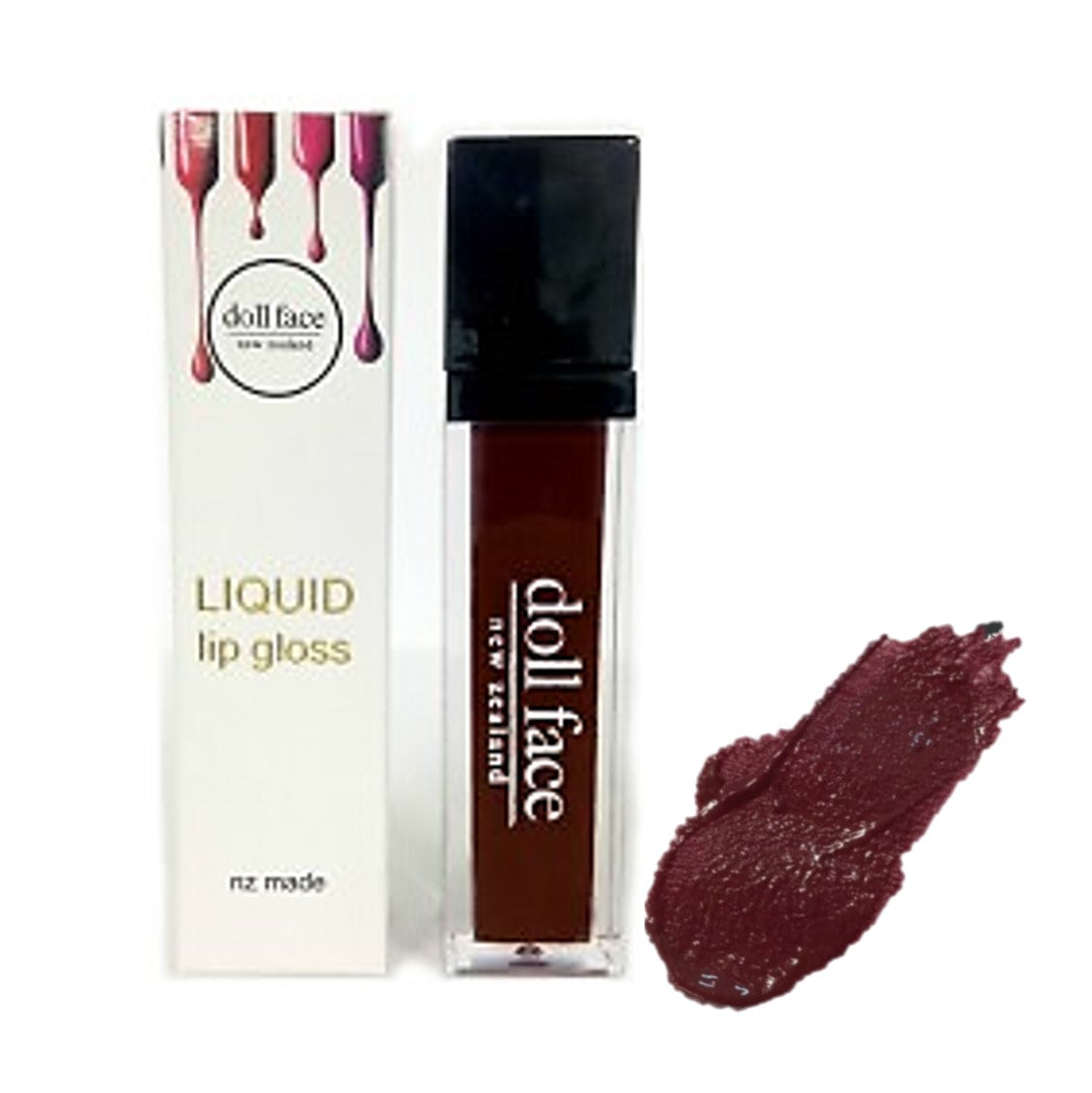 Doll Face Garnet Lip Gloss | Shop at Devoted to Pretty | Fast Delivery